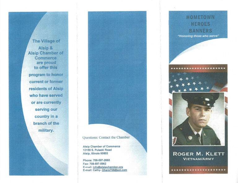 2026-2027 Hometown Heroes Banners Alsip Chamber is proud to offer this ...